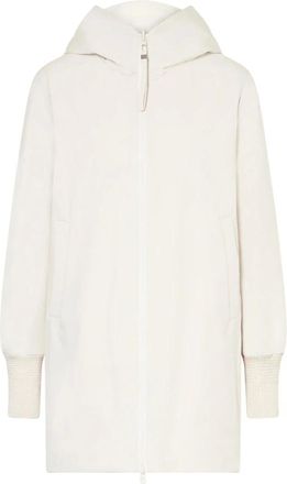 Duno Femme, Manteaux, Blanc, Taille: 38 FR Ralia Reversible Parka