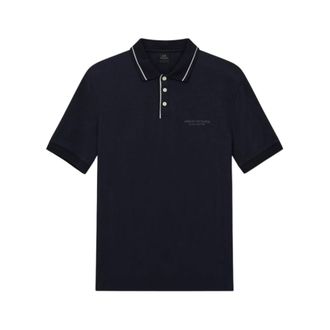 A|X Armani Exchange Polo Regular Fit - - Tops - Herren - Blau - XS