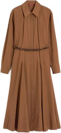 Max Mara Femme, Robes, Brun, Taille: 36 FR Mstaffetto Shirt Dress