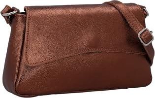 Gusti Danica Sac à bandoulière en cuir pour femme Marron