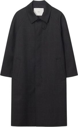 Dunst Manteau Mac en laine coupe H - Homme - Manteaux - Noir - Taille: XL