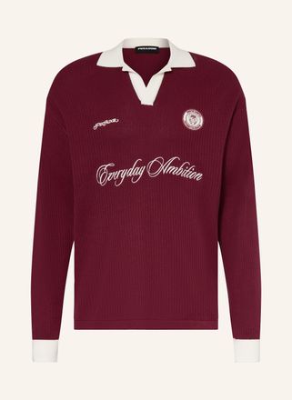 Pegador Pegador Strick-Poloshirt Yemo rot