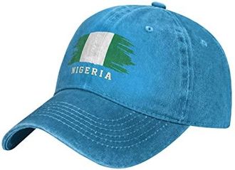 Generic Casquettes De Golf Drapeau du Nigeria Vintage Casquette Trucker R&eacute;glable Ext&eacute;rieur Sunhat pour Hip Hop Festivals Ext&eacute;rieur