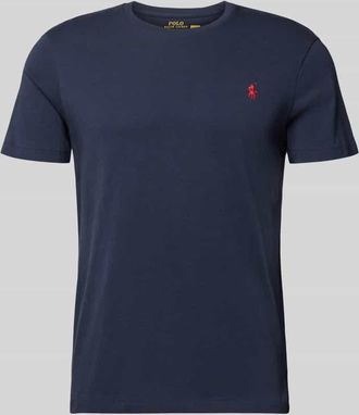 Polo Ralph Lauren Slim Fit T-Shirt mit Logo-Stitching