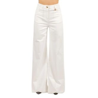 Elisabetta Franchi Damen, Jeans, Beige, W26Gr&ouml;&szlig;e