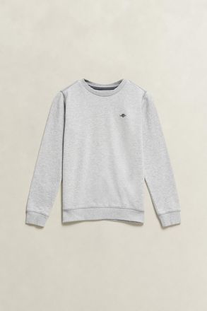 GANT Teenager Shield Sweatshirt (122/128) Grau MELANGE