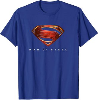 DC Comics Superman Man of Steel New Logo T Shirt T-Shirt