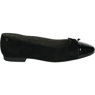 Paul Green Schwarze Ballerinas Leder Wildleder - - Shoes - Damen - Schwarzk - 40 1/2 EU
