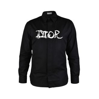 Dior Besticktes Hemd - - Shirts - Herren - Schwarzk - L