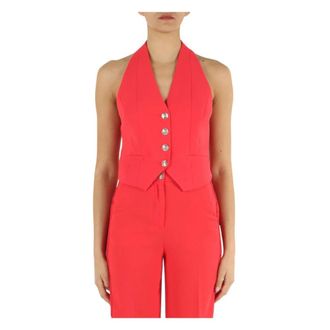 Marciano Femme, Vestes, Orange, Taille: 40 FR Gilet Sarah