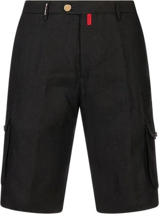 Kiton Homme, Shorts, Noir, Taille: W38 Bermuda