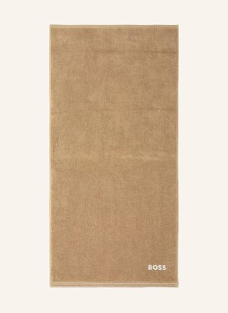 HUGO BOSS Handtuch Edge braun