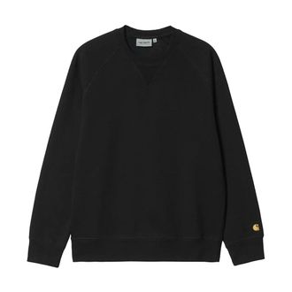 Carhartt Work in Progress Homme, Sweatshirts et sweats &agrave; capuche, Noir, Taille: S Chase SweaT-shirt