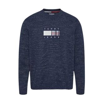 Tommy Jeans Sweatshirt - - Knitwear - Herren - Blau - XS