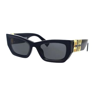 Miu Miu Schwarze Sonnenbrille hebt deinen Stil hervor - - Accessories - Damen - Schwarzk - 53 MM