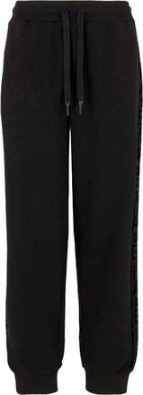 Emporio Armani Emporio Armani Ea7, Femme, Pantalons, Noir, Taille: 44 FR Pantalone Regular Fit