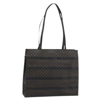 Celine Pre-owned Macadam Canvas Tote Bag - Femme - Pre-owned - Noir - Taille: ONE Size