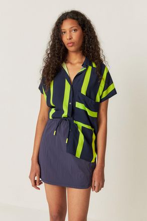 SKFK Damen vegan Shirt One Schwarz/Gr&uuml;n