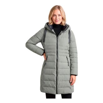 Junge Daunenjacken - - Coats - Damen - Gr&uuml;n - S