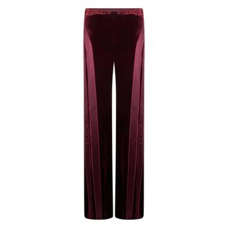 Alberta Ferretti Weite Hosen - - Trousers - Damen - Rot - S