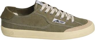 Autry Homme, Chaussures, Vert, Taille: 42 EU Baskets