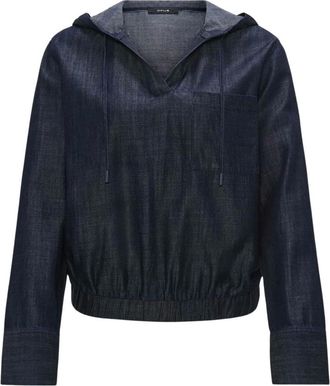 OPUS Damen, Sweatshirts & Hoodies, Blau, MGr&ouml;&szlig;e