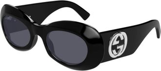 Gucci Stylische Sonnenbrille f&uuml;r modebewusste Personen - - Accessories - unisex - Schwarzk - 51 MM
