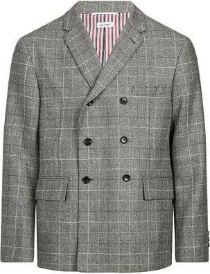 Thom Browne Veste de tailleur large en laine
