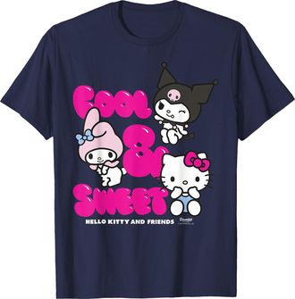 Hello Kitty Hallo Kitty Charmmy Melody Kuromi Cool Sweet Classic Friends T-Shirt