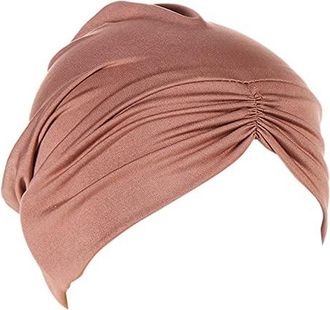 Generic Chapeau de cancer - Couverture ethnique - Turban - Chapeau plissé - Pour femme, C, Taille unique