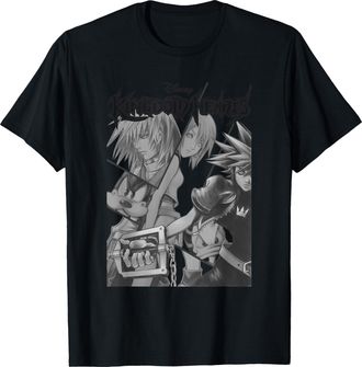 Kingdom Hearts Grey Panels T-Shirt