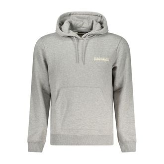 Napapijri Grigio Baumwoll-Hoodie f&uuml;r Herren