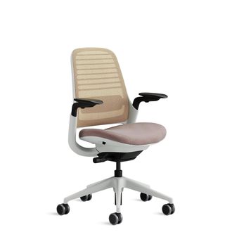 Steelcase Series 1 Ergonomischer B&uuml;rostuhl mit LiveBack Lumbalst&uuml;tze und 4D-Armlehnen Linse
