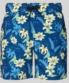 Blend Badeshorts mit Ges&auml;&szlig;tasche Modell BHRADBORNE TROPICAL
