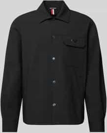 Antony Morato Hemdjacke mit Label-Detail