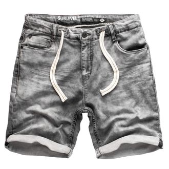 Sublevel Herren Sweat Shorts Denim 60688G37 - W44