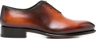 Santoni Homme, Chaussures, Orange, Taille: 42 1/2 EU Chaussure Oxford