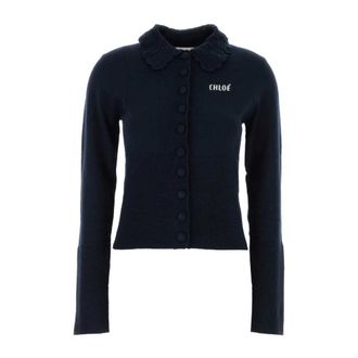Chlo&eacute; Damen, Strickwaren, Blau, MGr&ouml;&szlig;e