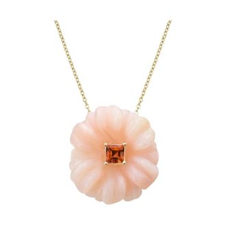 Aliita Blossom Carre Halskette - - Accessories - Damen - Rosa - ONE SIZE