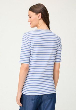 Olsen T-Shirt mit dekorativem Streifendruck