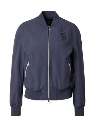 Blauer Jacke Devine