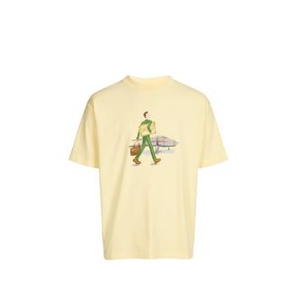 Dr&ocirc;le de Monsieur T-shirt imprim&eacute; &agrave; col rond en coton