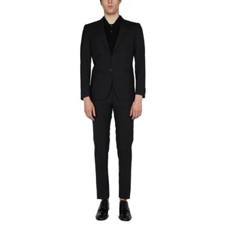 Tonello Homme, Costumes, Noir, Taille: XL Single Breasted Suits