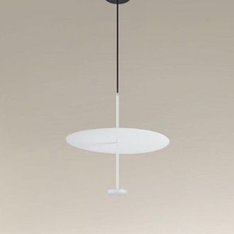 Trade Shop Droit R&eacute;sum&eacute; 6500k Led 18w Disco Paralum Piatto Bianco Rotondo 33160