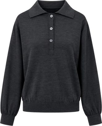 Liviana Conti Polohemd - - Tops - Damen - Grau - S
