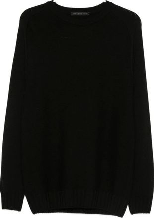 low brand Homme, Pulls, Noir, Taille: M Pull ras du cou