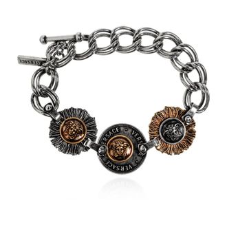 Versace Coins Bracelet - - Accessories - Damen - Grau - ONE SIZE