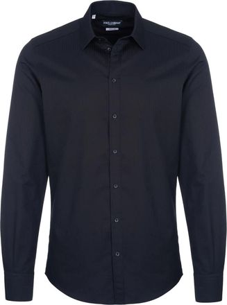 Dolce & Gabbana Herrenhemd Klassischer Stil - - Shirts - Herren - Schwarzk - S