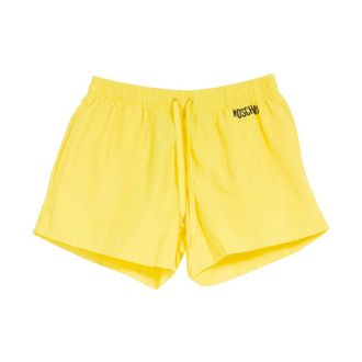 Moschino Smiley Beach Boxer Shorts - - Swimwear - Herren - Gelb - S