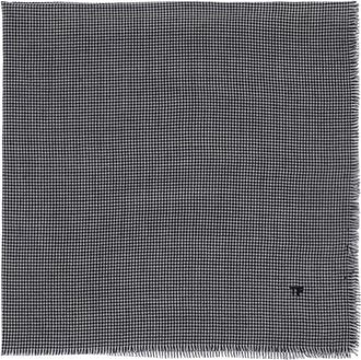 Tom Ford Houndstooth Wool Scarf